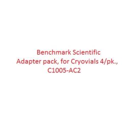 Benchmark Scientific Adapter pack, for Cryovials 4/pk., C1005-AC2