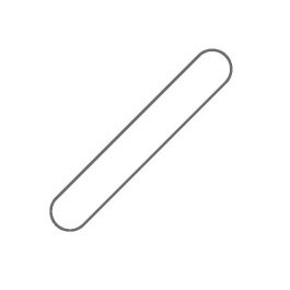 IKA IKAFLON 50 Set (5 Pcs) round PTFE-coated Magnetic stirrer bar