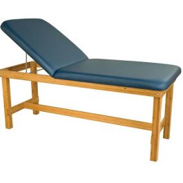 Oakworks Powerline Series H-Brace Treatment Table w/Backrest, 27"